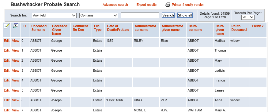 Search Probate Records – Bushwhacker Museum